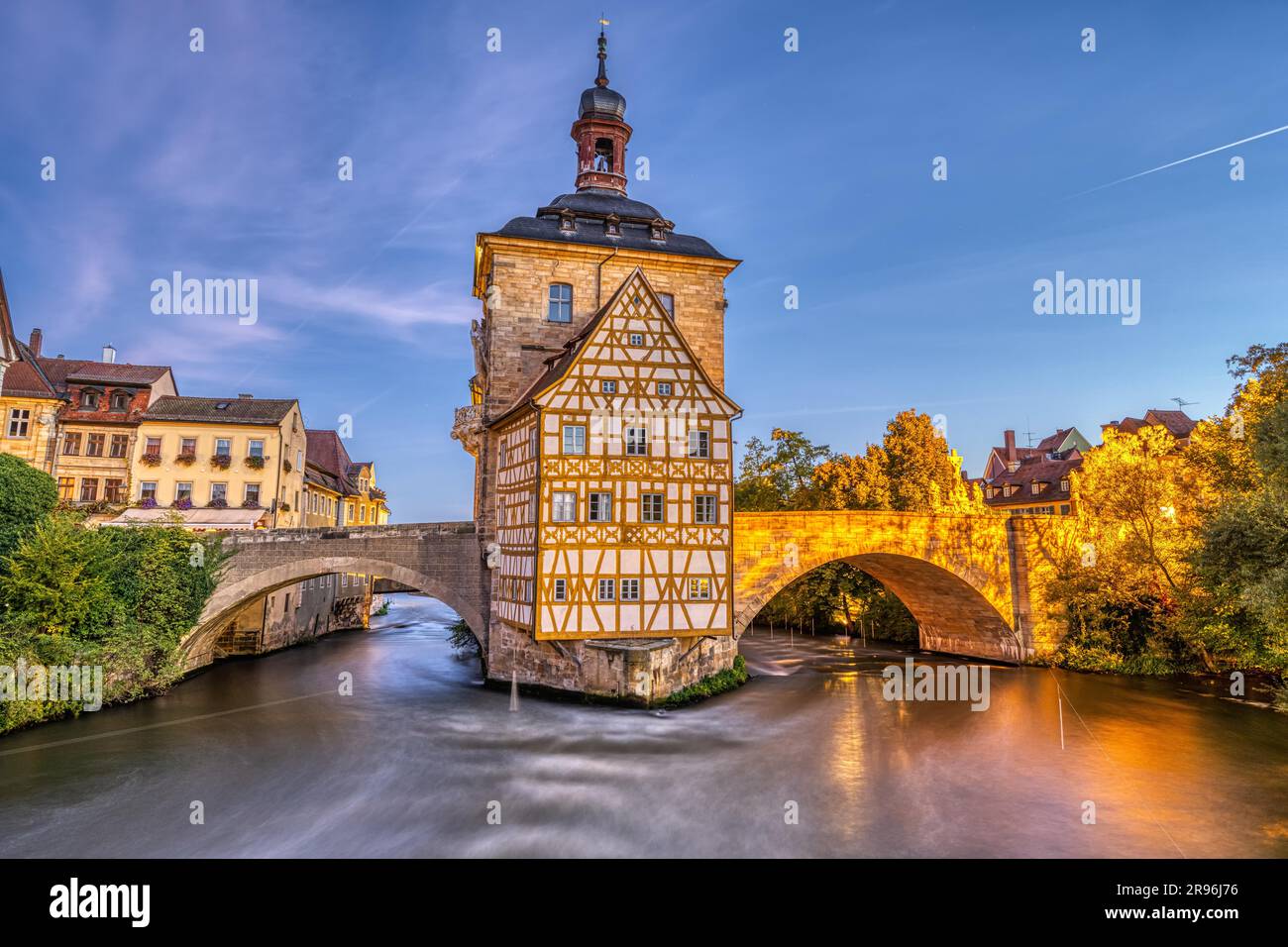 Most beautiful half timbered house in southern germany hi-res stock ...