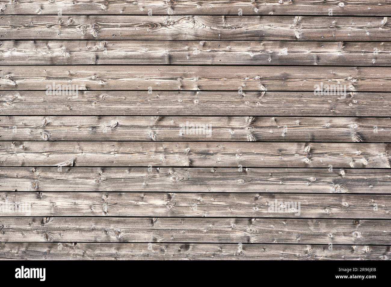 Background made of a wall of horizontal wooden boards Stock Photo - Alamy