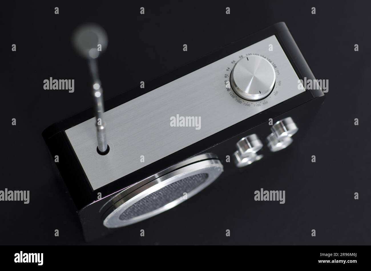 Radio with antenna Stock Photo - Alamy