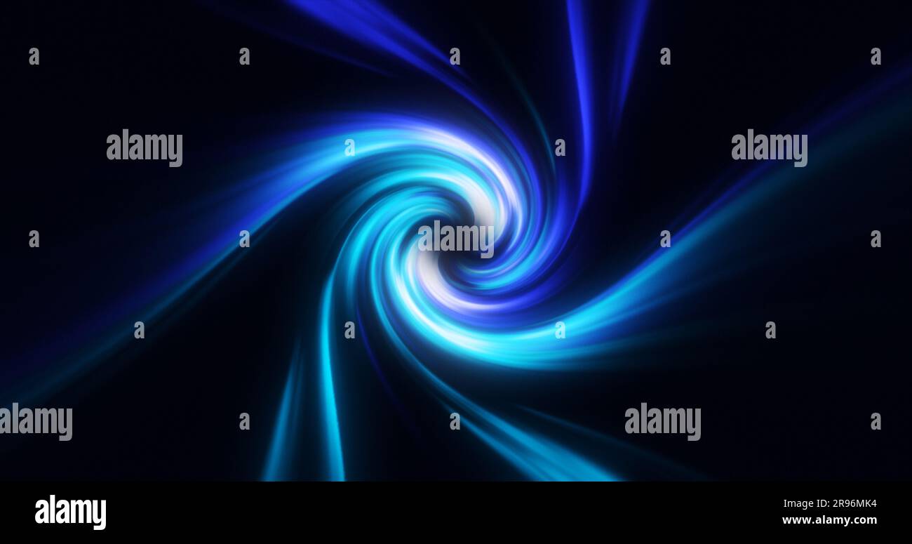 Abstract blue swirl twisted abstract tunnel from lines background Stock Photo - Alamy