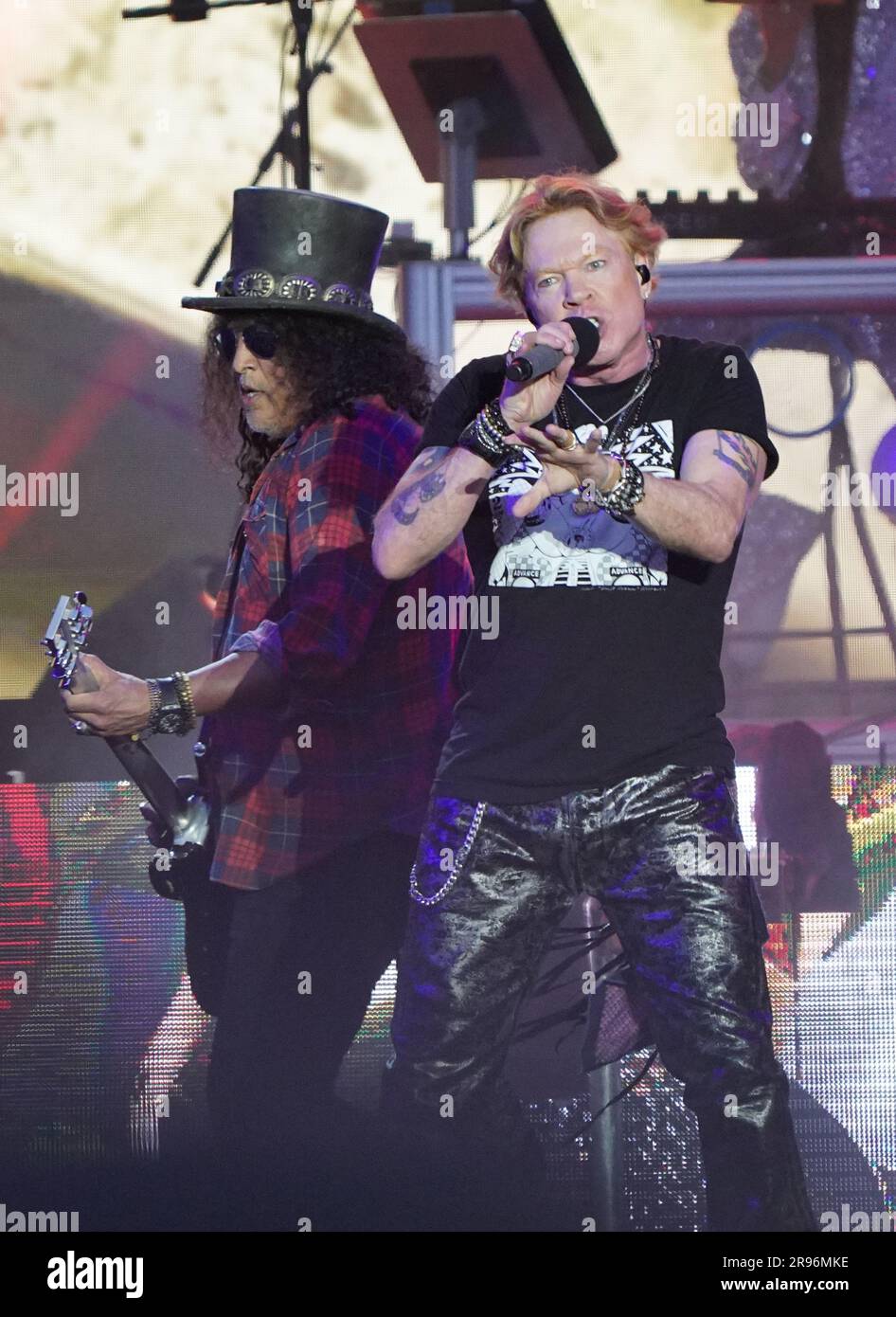 Axl Rose And Slash Wallpaper