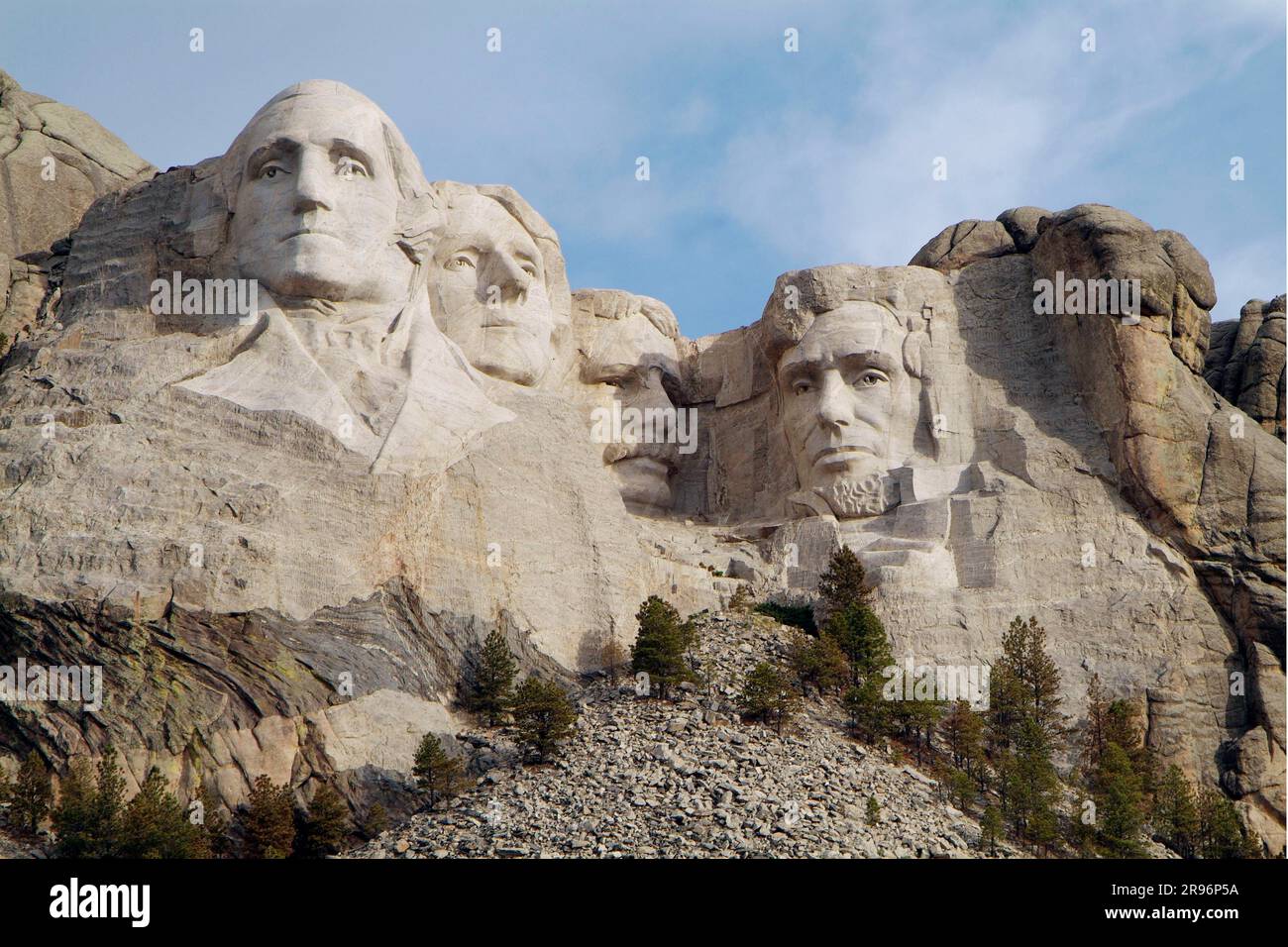 Mount Rushmore National Memorial, Presidents Washington, Jefferson ...
