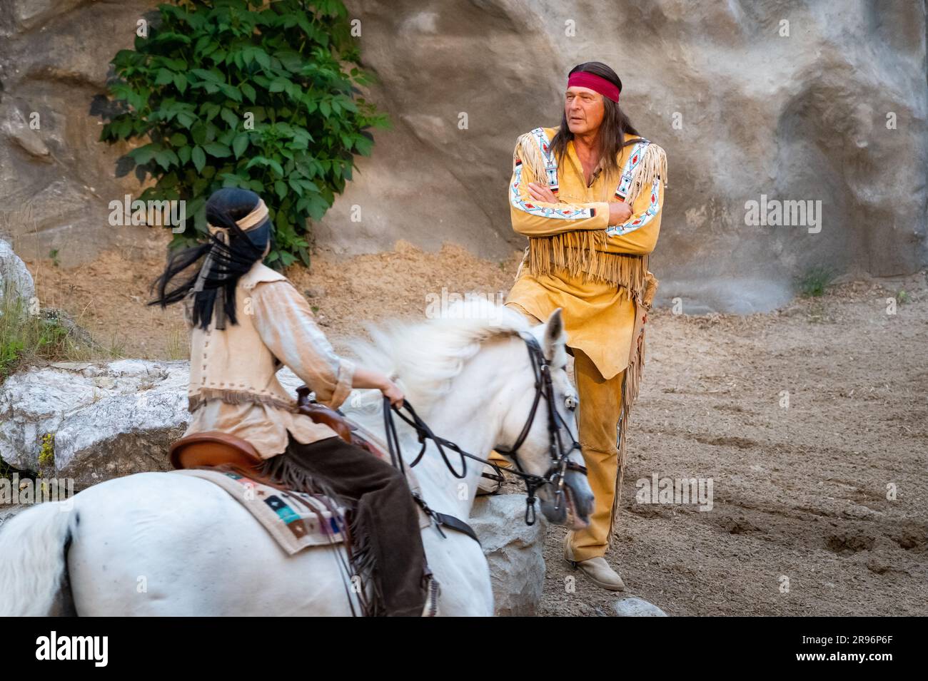 Bad Segeberg, Germany. 24th June, 2023. Joshy Peters as Intschu-tschuna ...