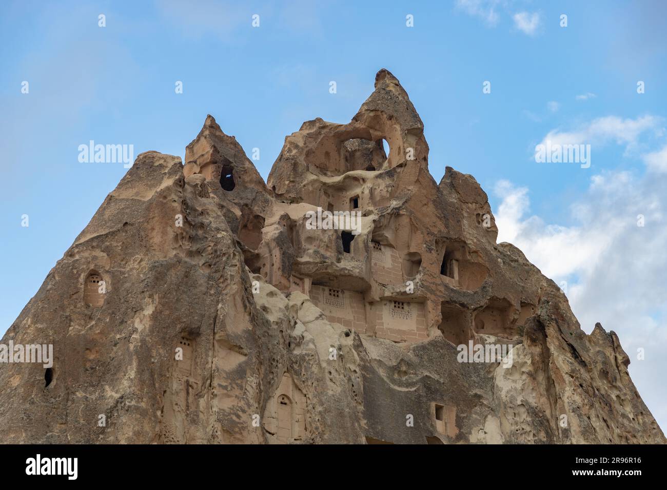 A close-up picture of the monastery of the Sword Valley, part of the ...