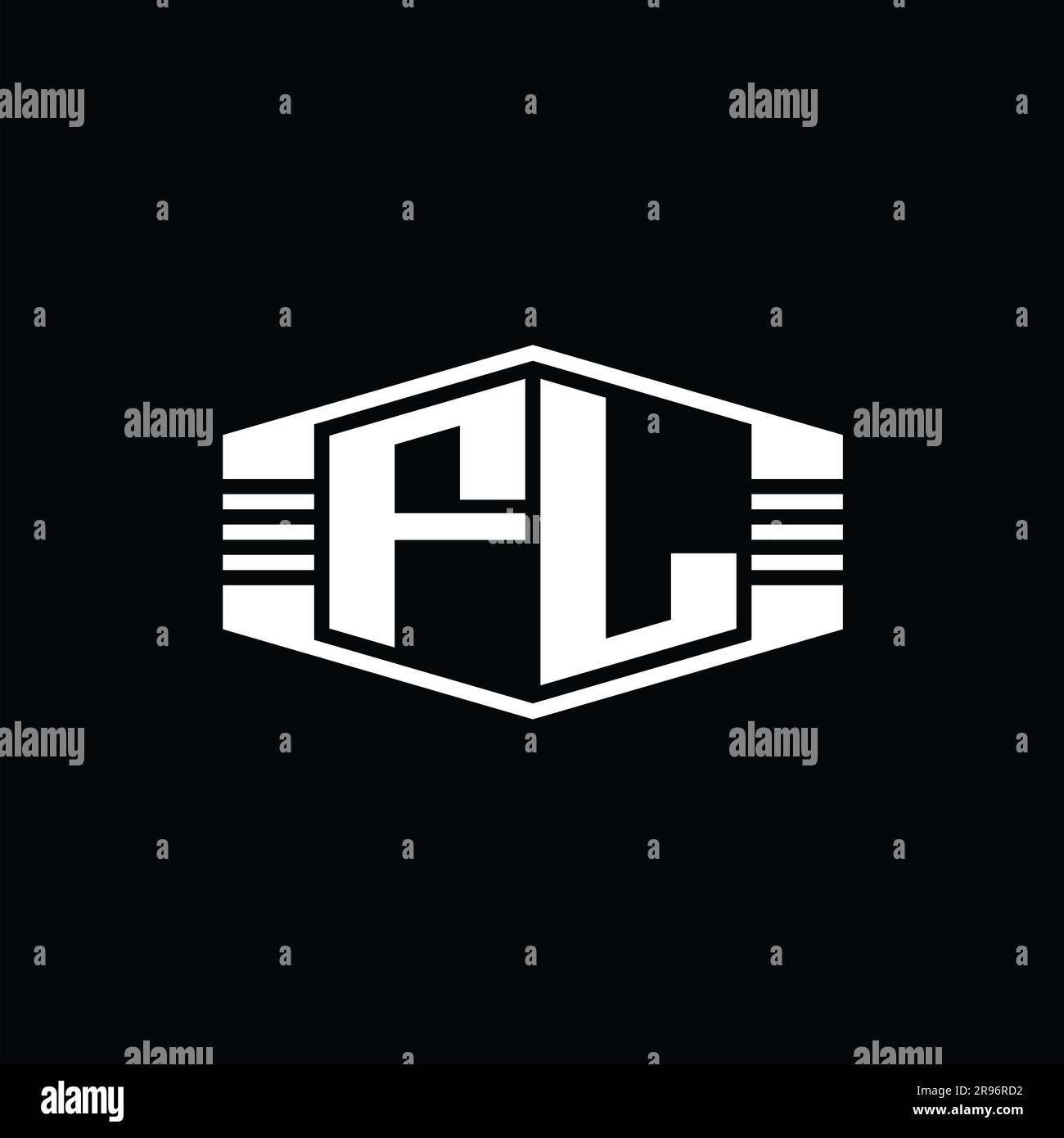 Fl letter logo hi-res stock photography and images - Alamy