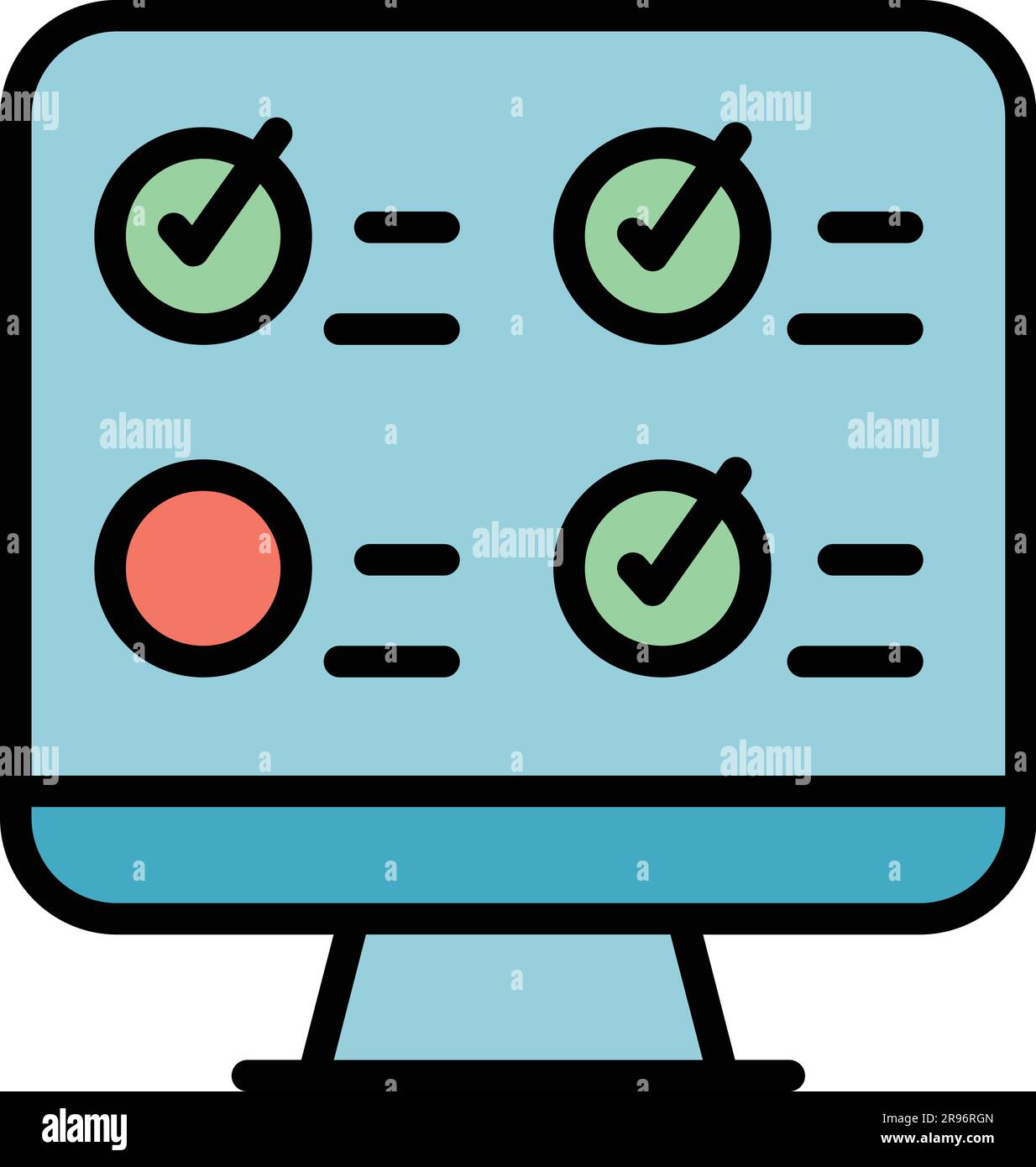 Regulated Products Computer Icon Outline Regulated Products Computer