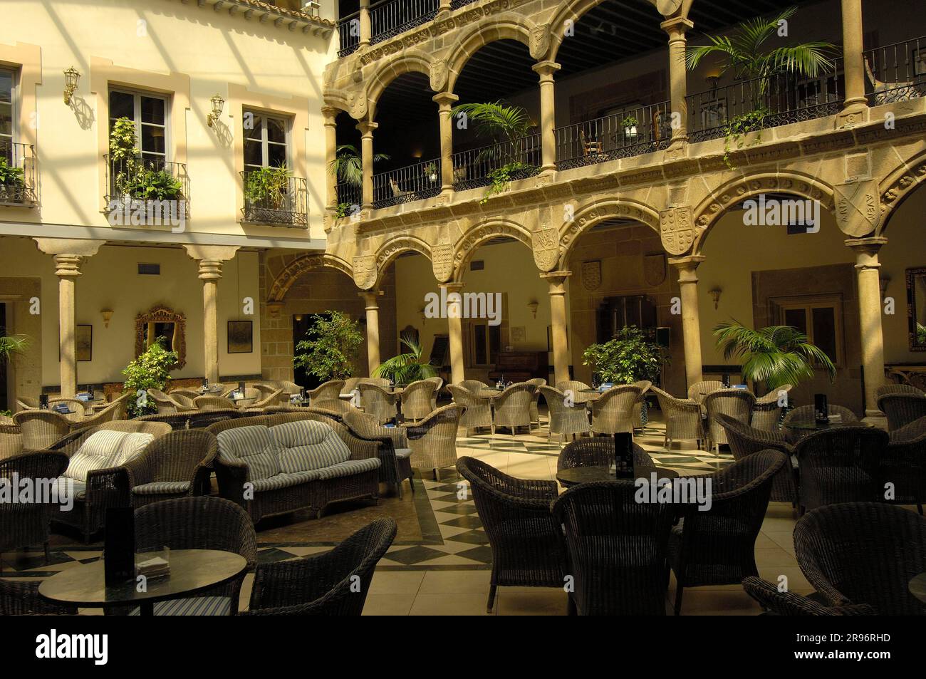 Interior, Hotel Palacio De Los Velada, Avila, Castilla y Leon, Spain ...