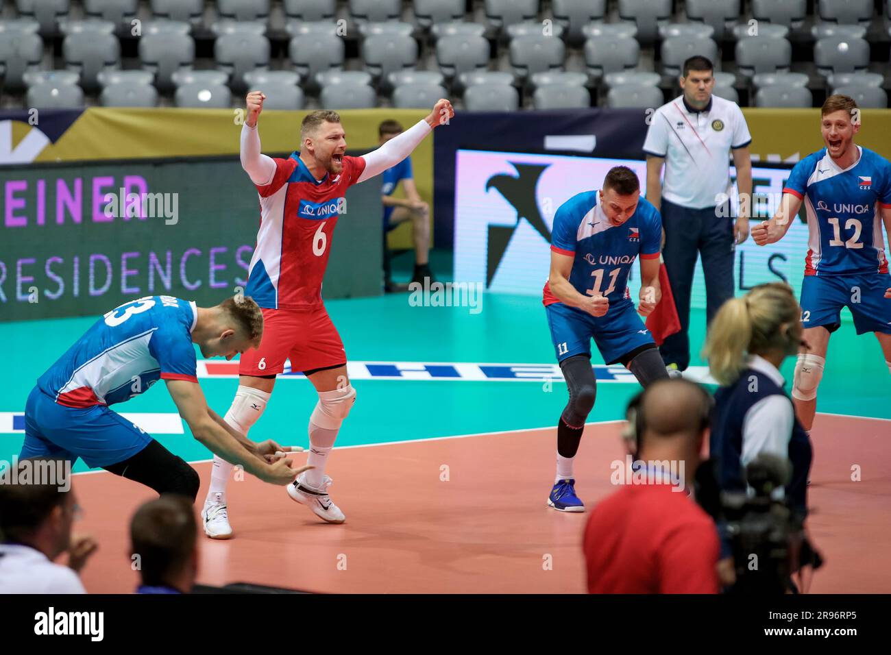 Zadar, Croatia. 24th June, 2023. during CEV Volleyball European Golden ...