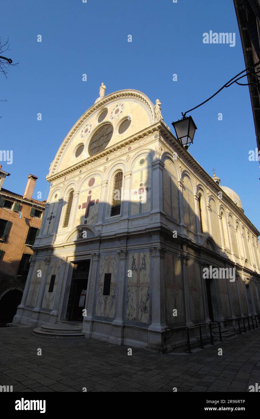 Church of Santa Maria dei Miracoli, 1481-1489, built by Pietro Lombardo ...