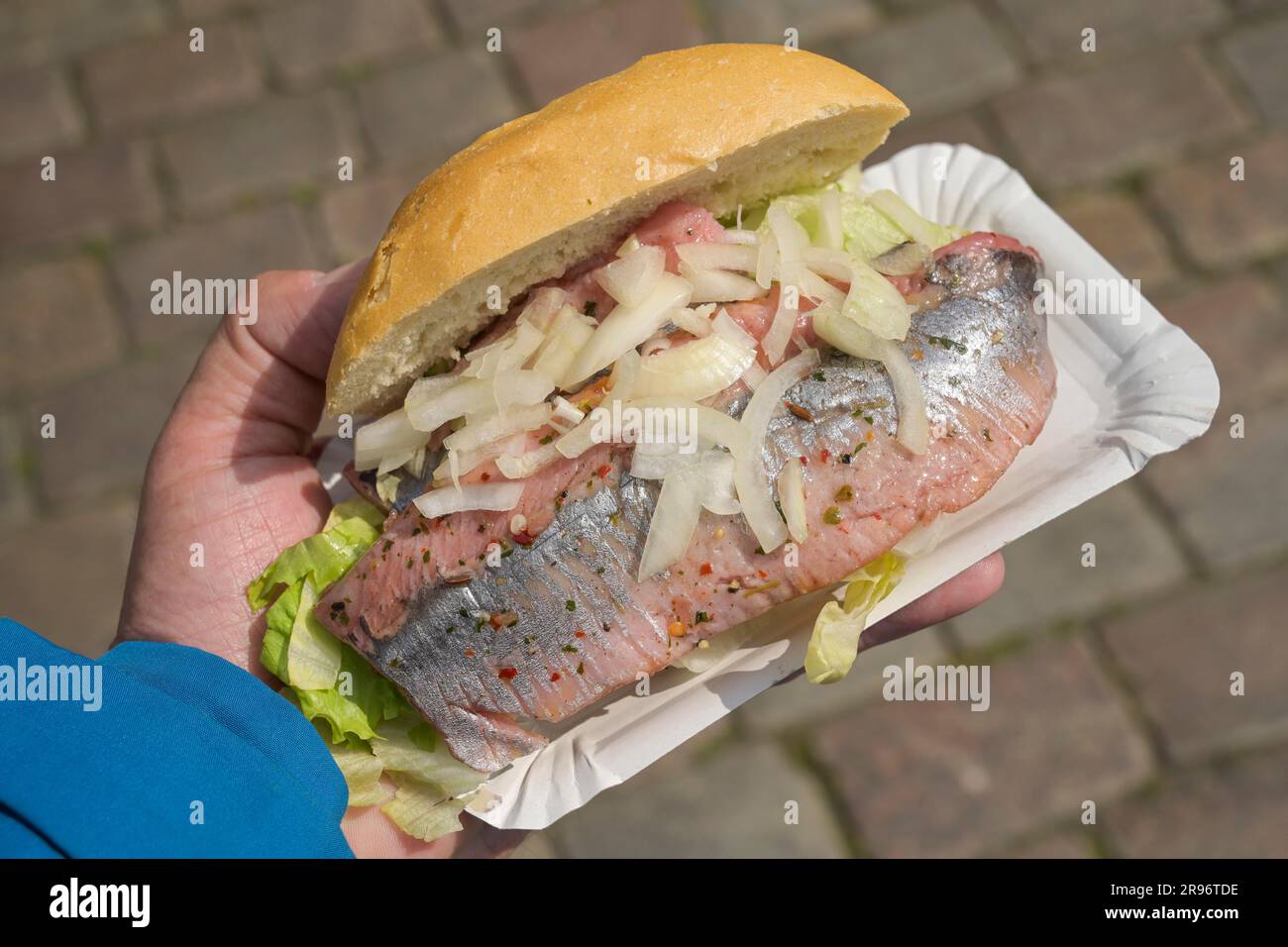 Soused herring sandwich hi-res stock photography and images - Alamy