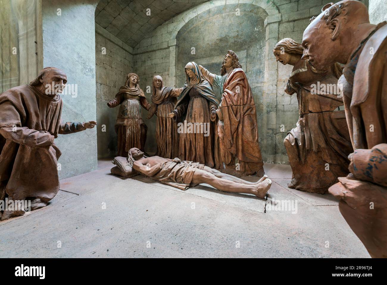 Terracotta Group, Lamentation of Christ, Early Renaissance, Asti ...