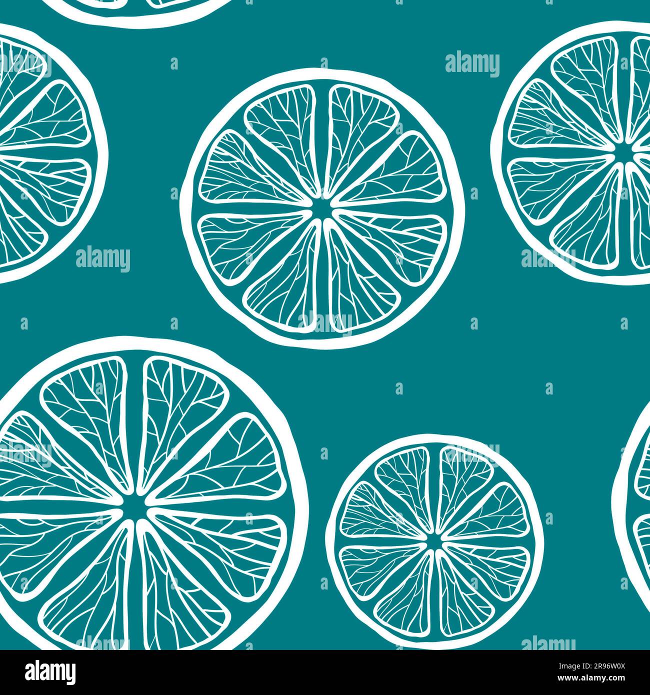 Cartoon summer seamless lemon pattern for wrapping paper and fabrics ...