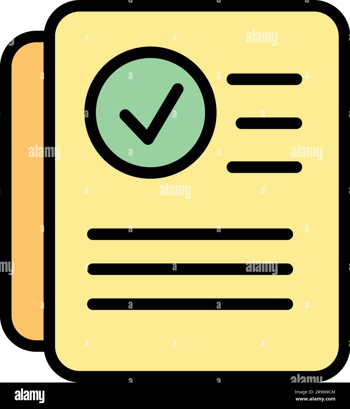 Regulated products certified icon. Outline Regulated products certified ...