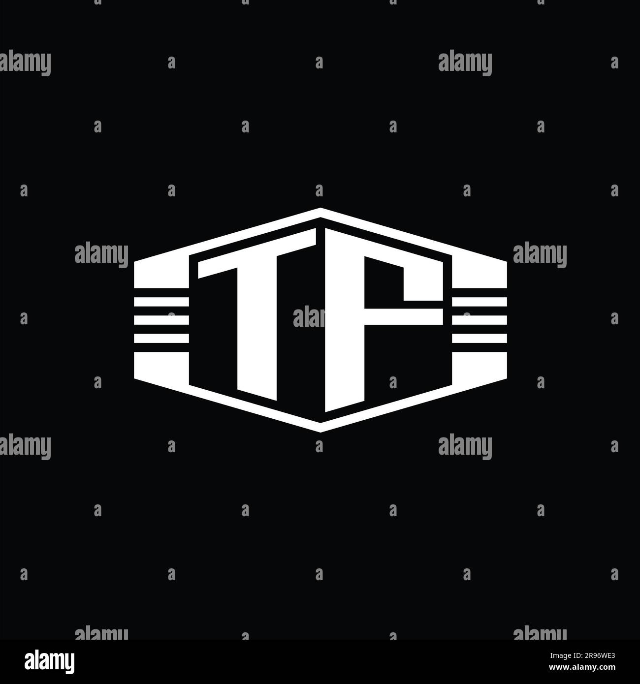 Tf modern logo hi-res stock photography and images - Alamy