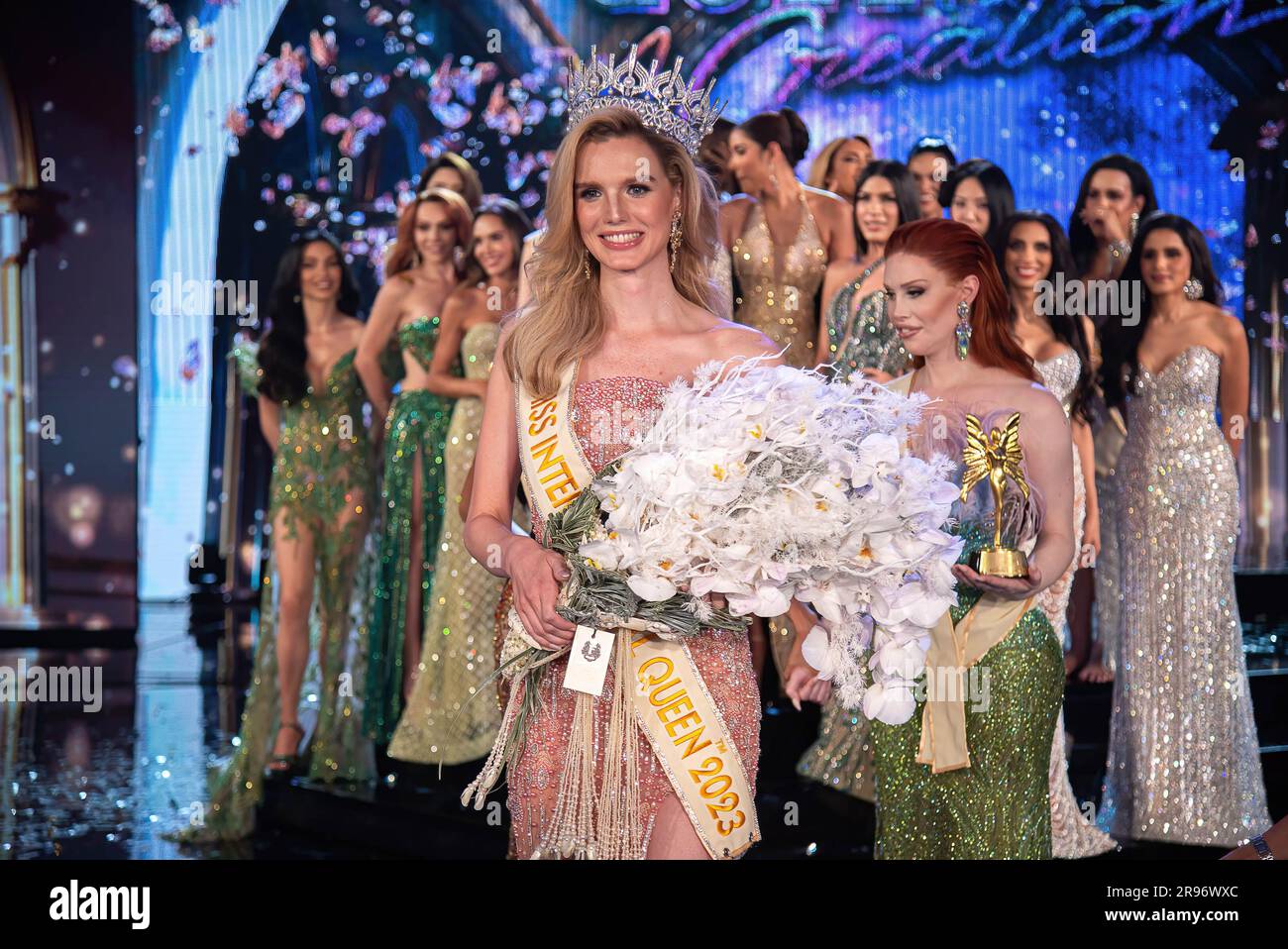 Bangkok Thailand 24th June 2023 Solange Dekker Miss Netherlands Is