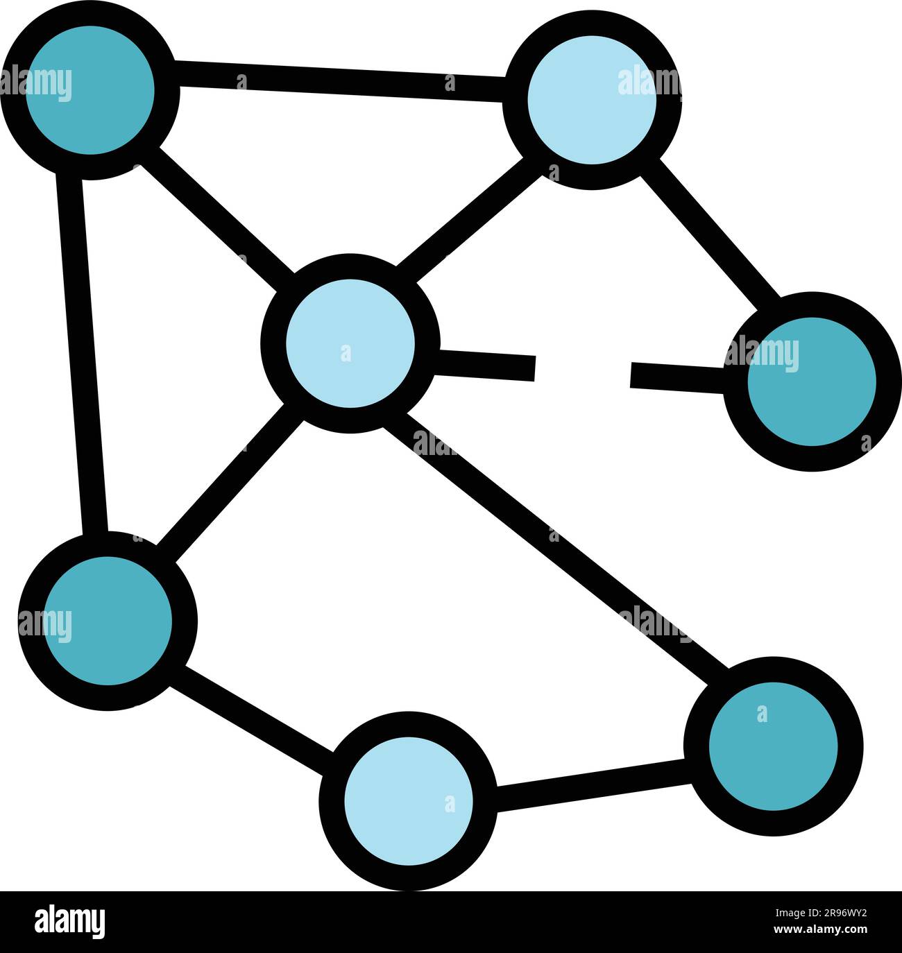 Subway Scheme Icon Outline Subway Scheme Vector Icon For Web Design