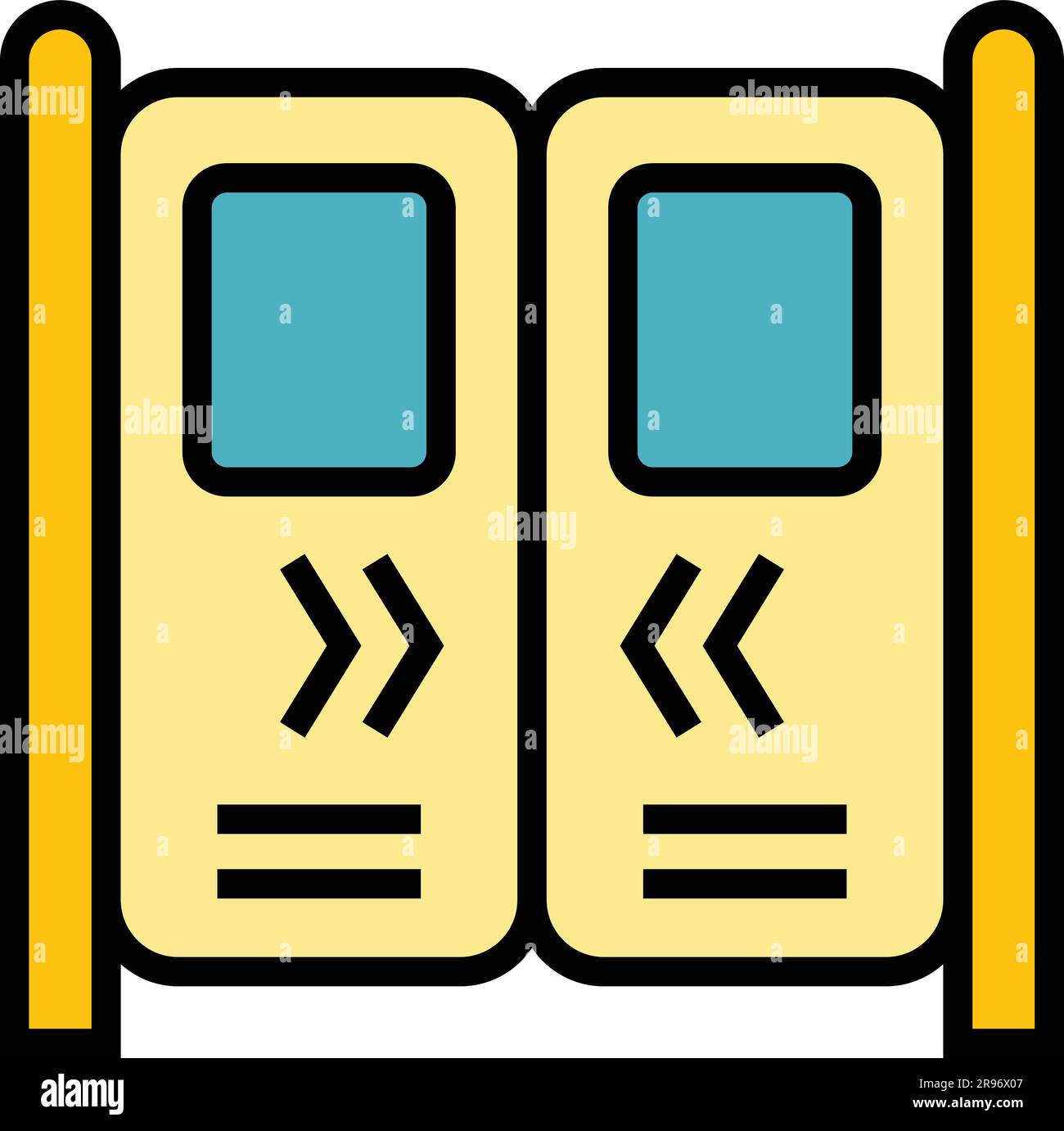 Old railway carriage interior Stock Vector Images - Alamy