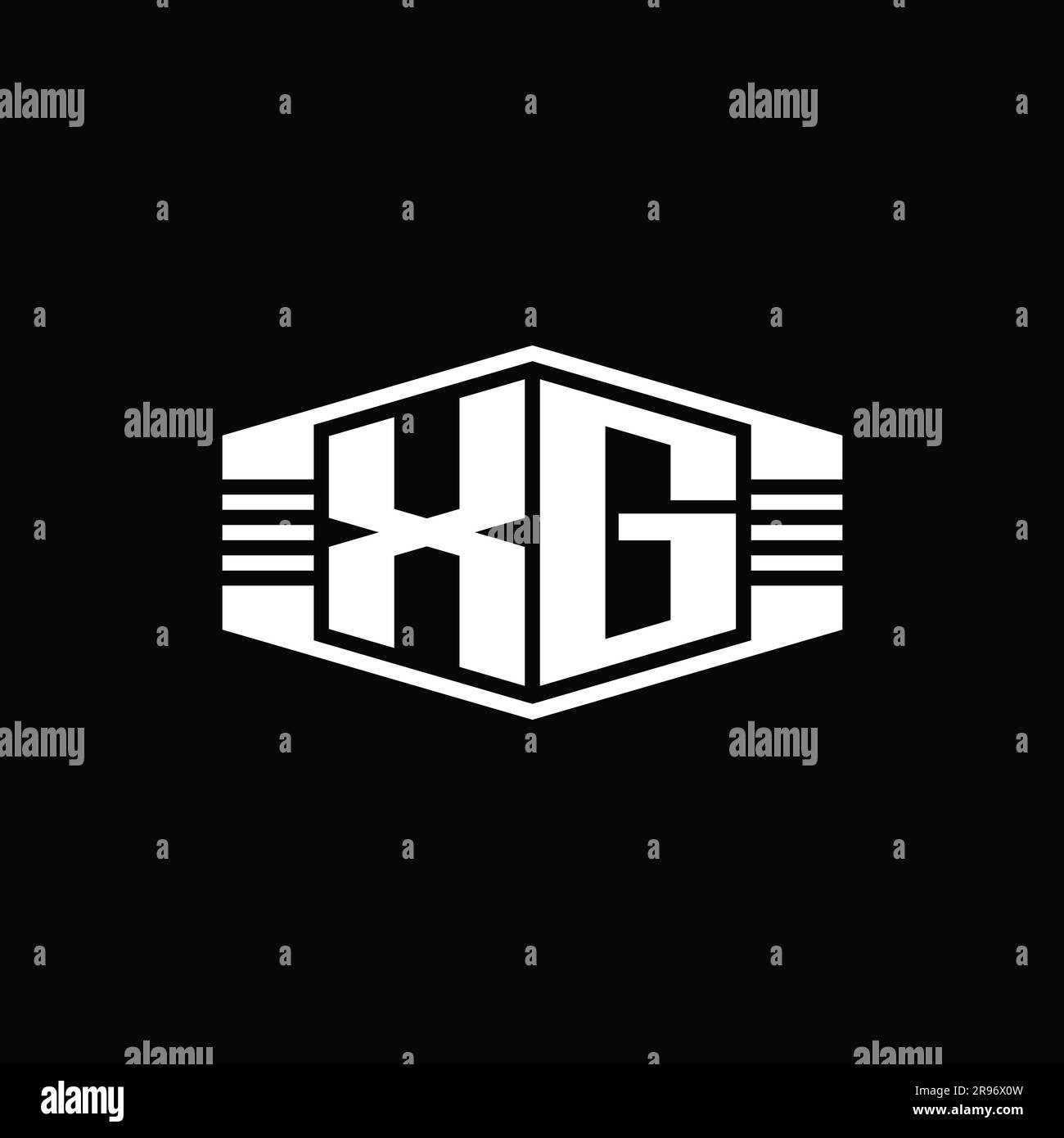 Letter xg logo hi-res stock photography and images - Alamy