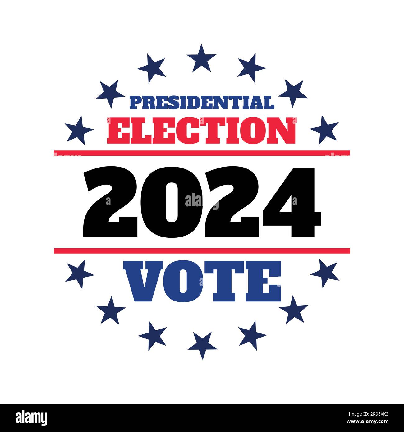 Usa Election 2024 Vector Background Stock Vector Image And Art Alamy