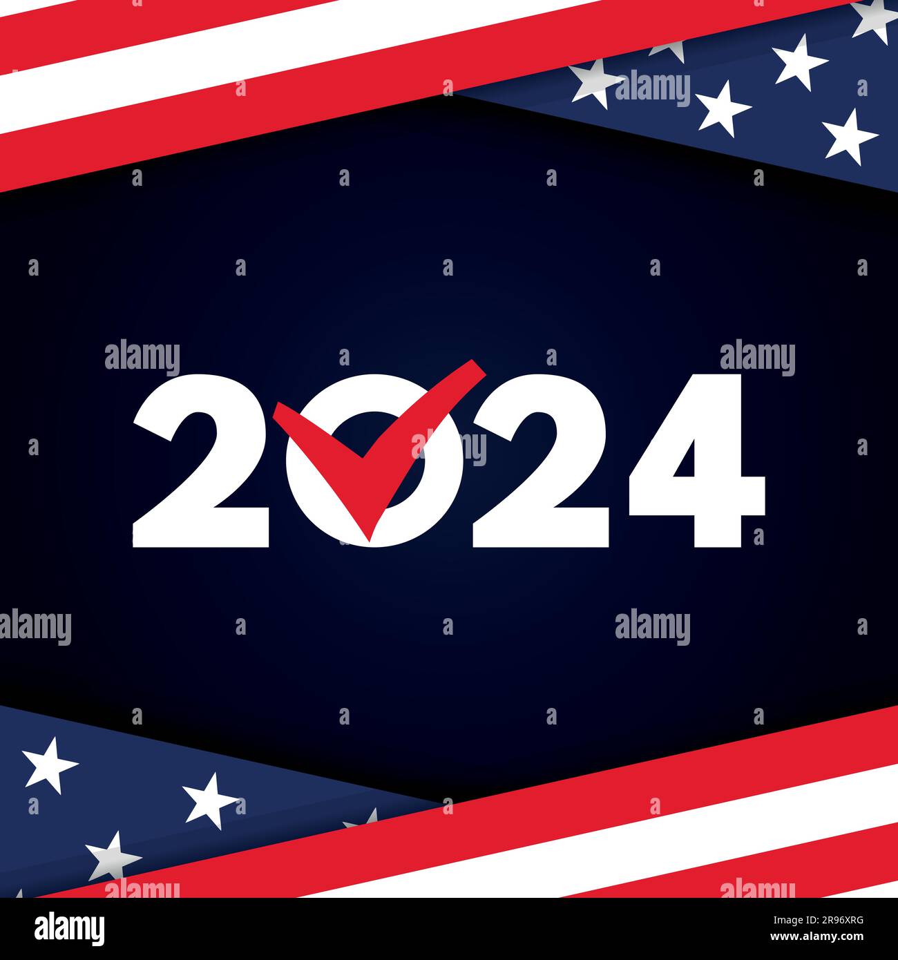 USA election 2024 vector background Stock Vector Image & Art - Alamy