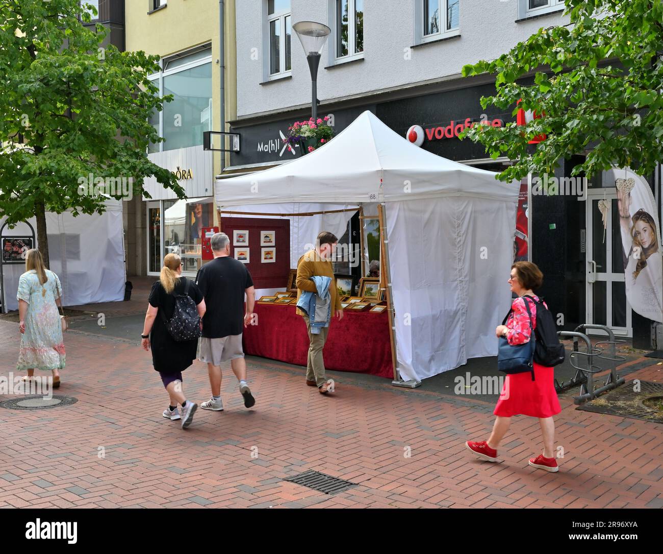 Hilden, Germany, Hilden Artists' Market 24. June 2023 Stock Photo - Alamy