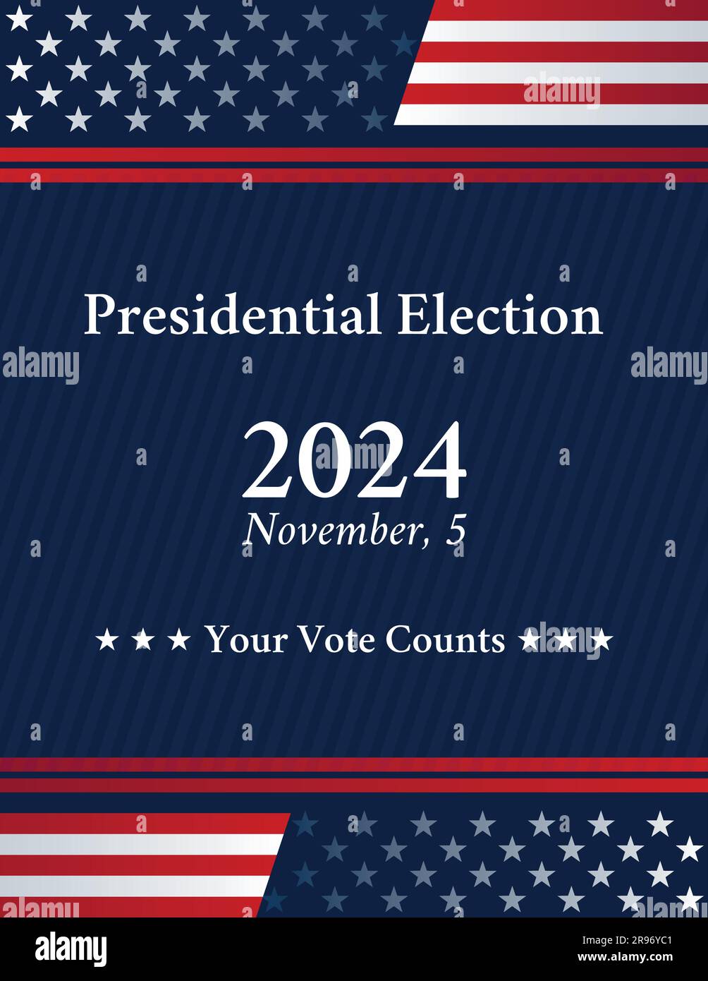 USA election 2024 vector background Stock Vector Image & Art - Alamy