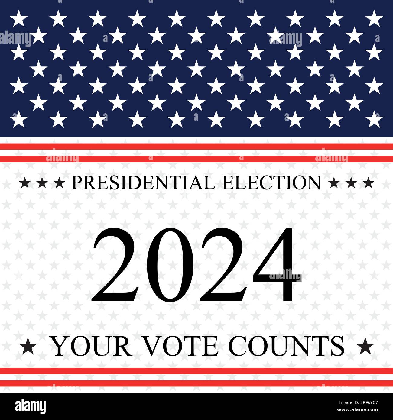 USA election 2024 vector background Stock Vector Image & Art - Alamy
