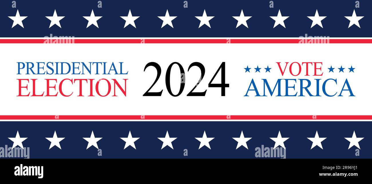 USA election 2024 vector background Stock Vector Image & Art - Alamy