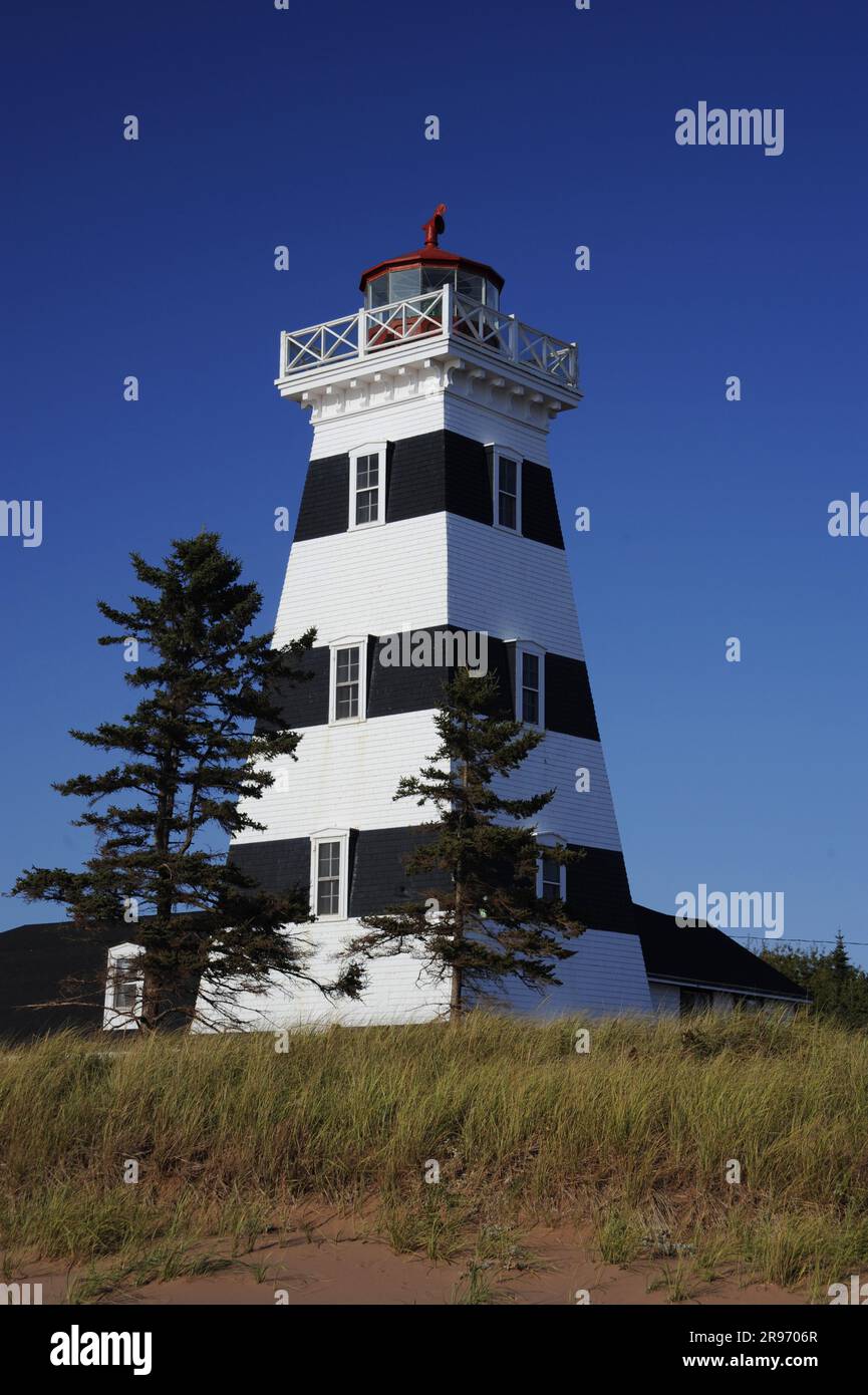 West point lighthouse prince edward island hi-res stock photography and ...