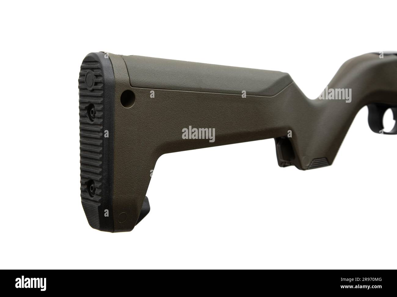 Modern semi-automatic small-caliber .22lr rifle. Sports folding ...