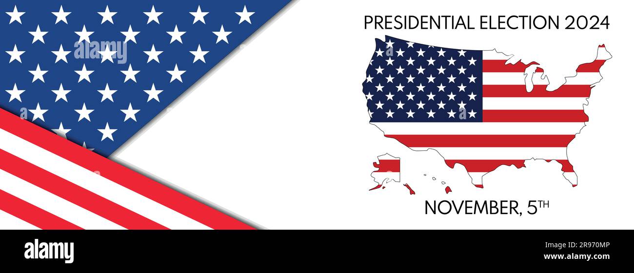 USA election 2024 vector background Stock Vector Image & Art - Alamy