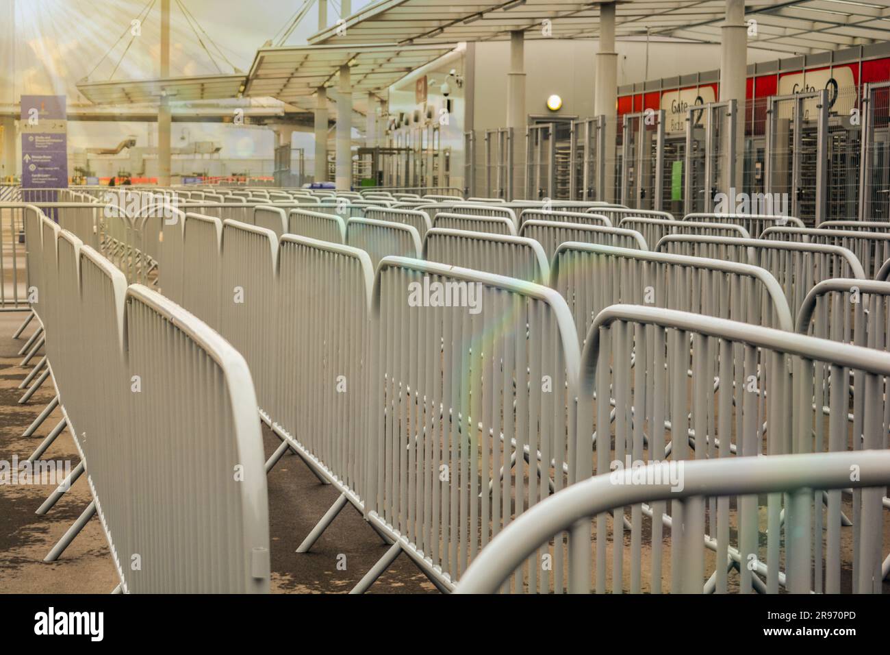Football turnstile hi-res stock photography and images - Alamy
