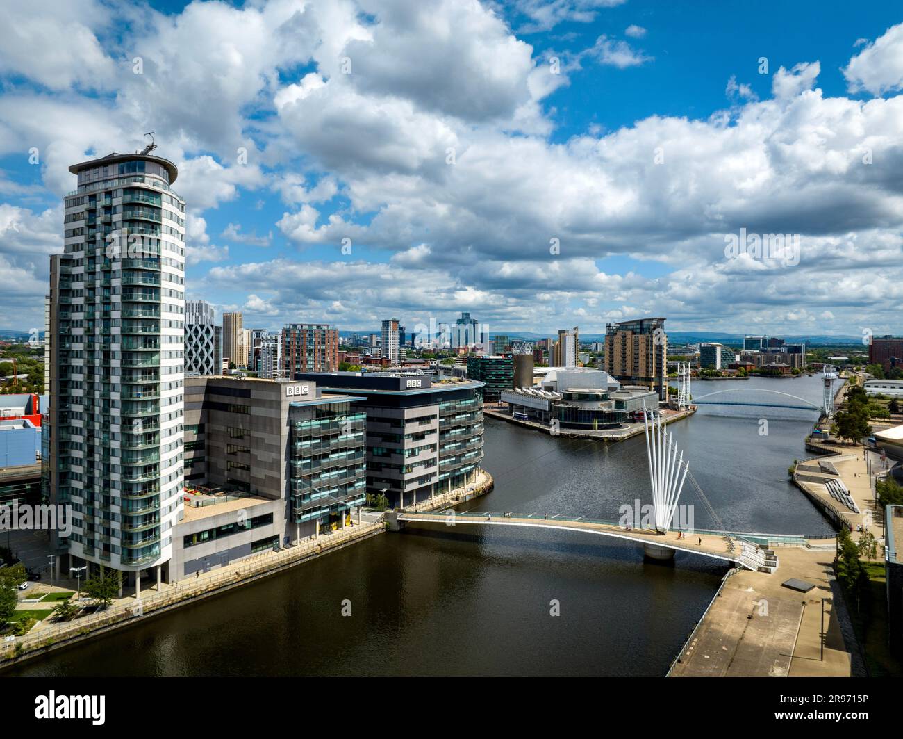 Media City, Manchester Stock Photo - Alamy