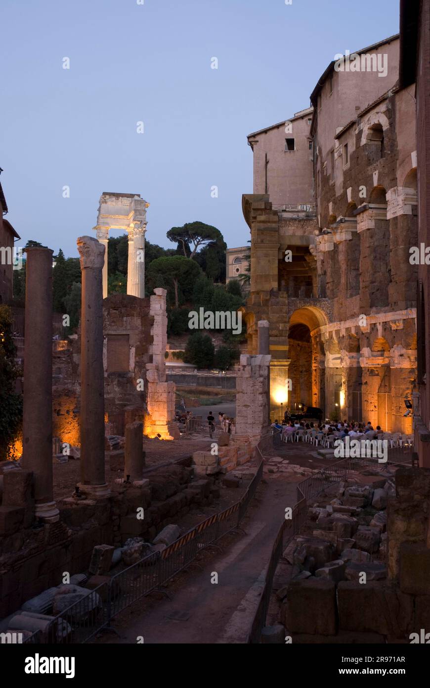 Marcellus Theatre and Temple of Apollo, of Sosius, former vegetable ...