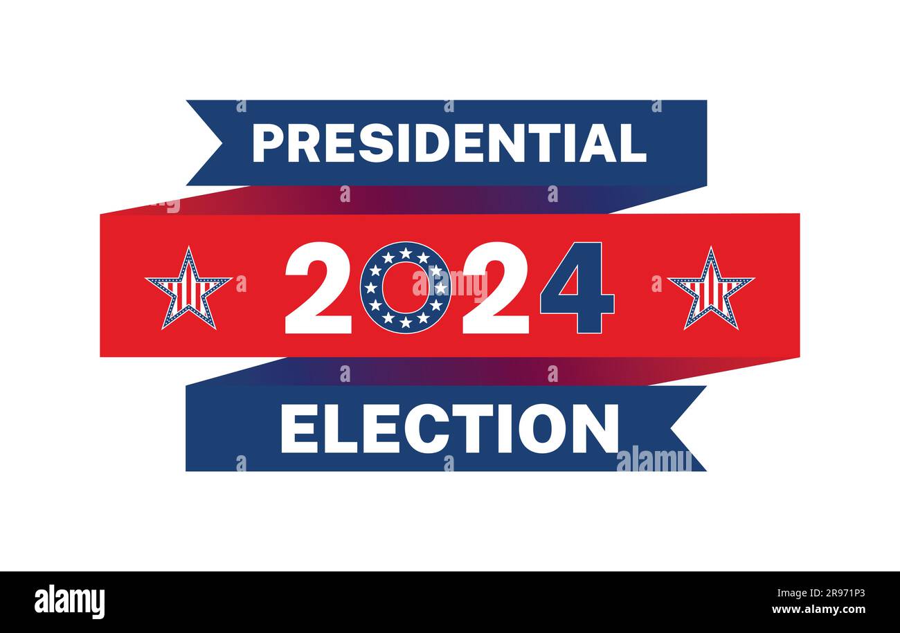 USA election 2024 vector background Stock Vector Image & Art - Alamy