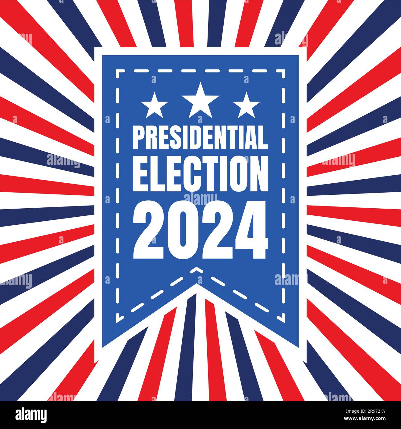 USA election 2024 vector background Stock Vector Image & Art - Alamy