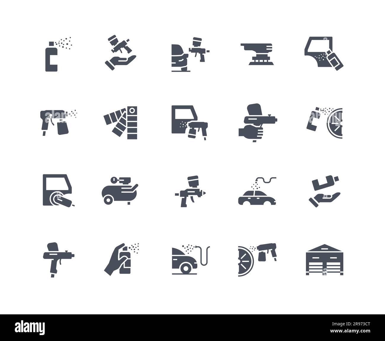 Car paint icons vector black Stock Vector Image & Art - Alamy Car paint icons vector black Stock Vector Image & Art - Alamy