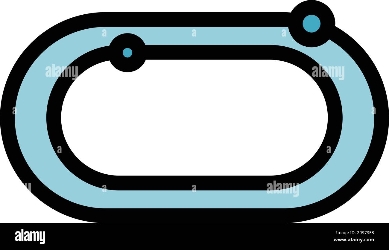 Runner Stadium App Icon Outline Runner Stadium App Vector Icon For Web Design Isolated On White