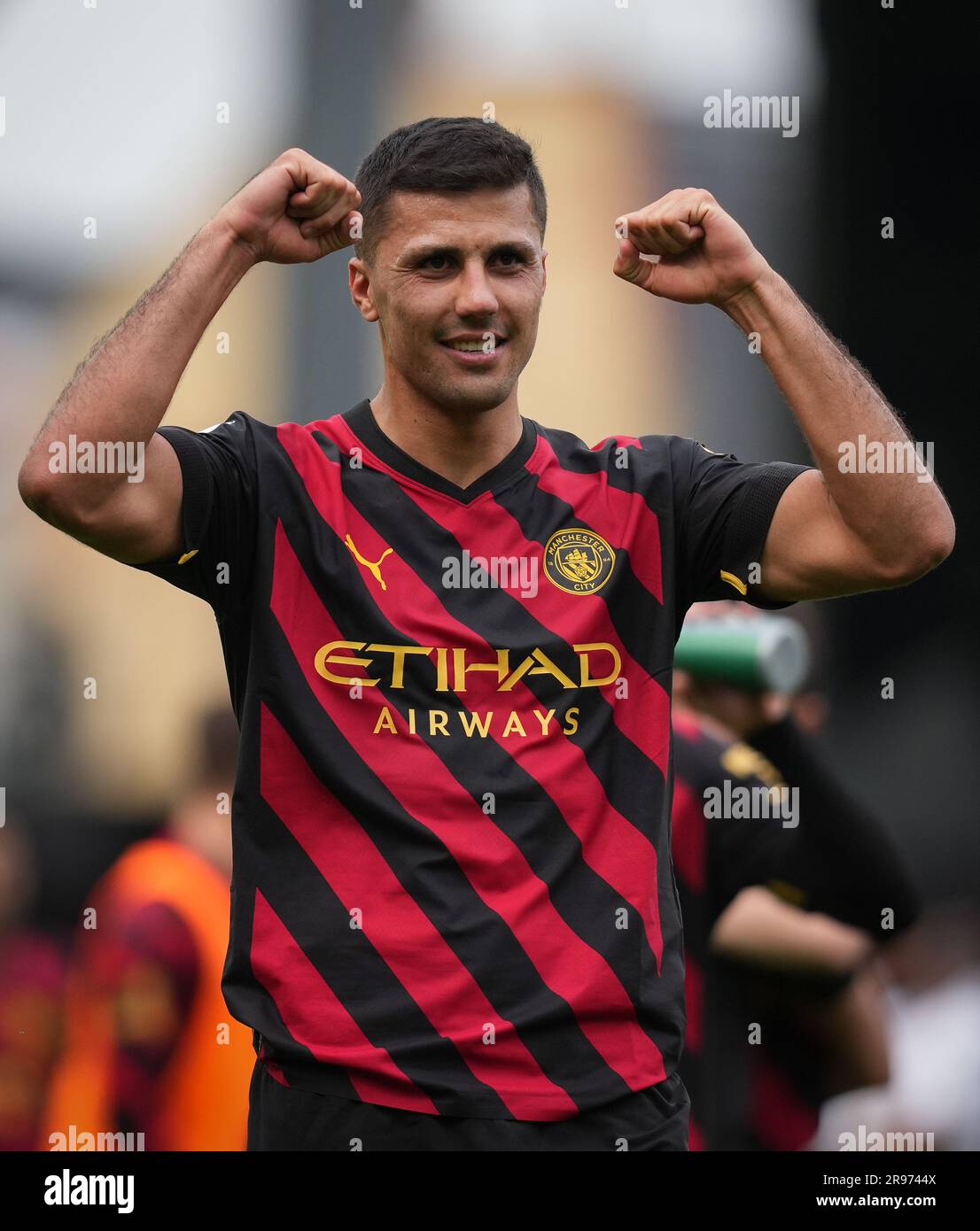 Rodrigo 'Rodri' of Man City during the Premier League match between ...