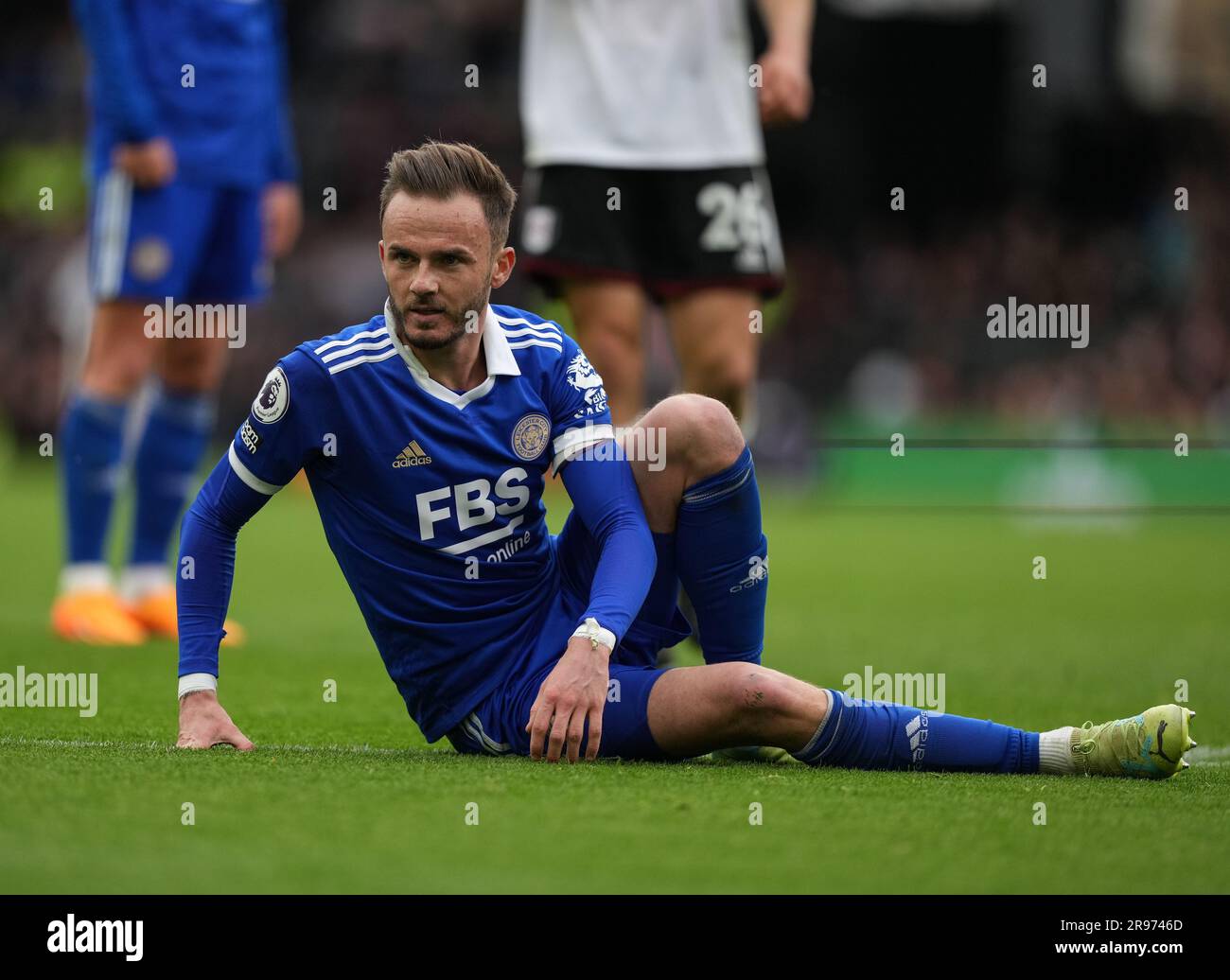 James Maddison of Leicester City during the Premier League match ...
