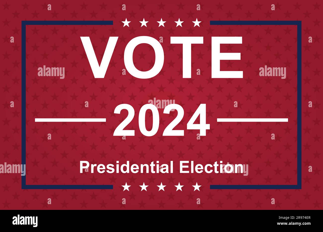 USA election 2024 vector background Stock Vector Image & Art - Alamy