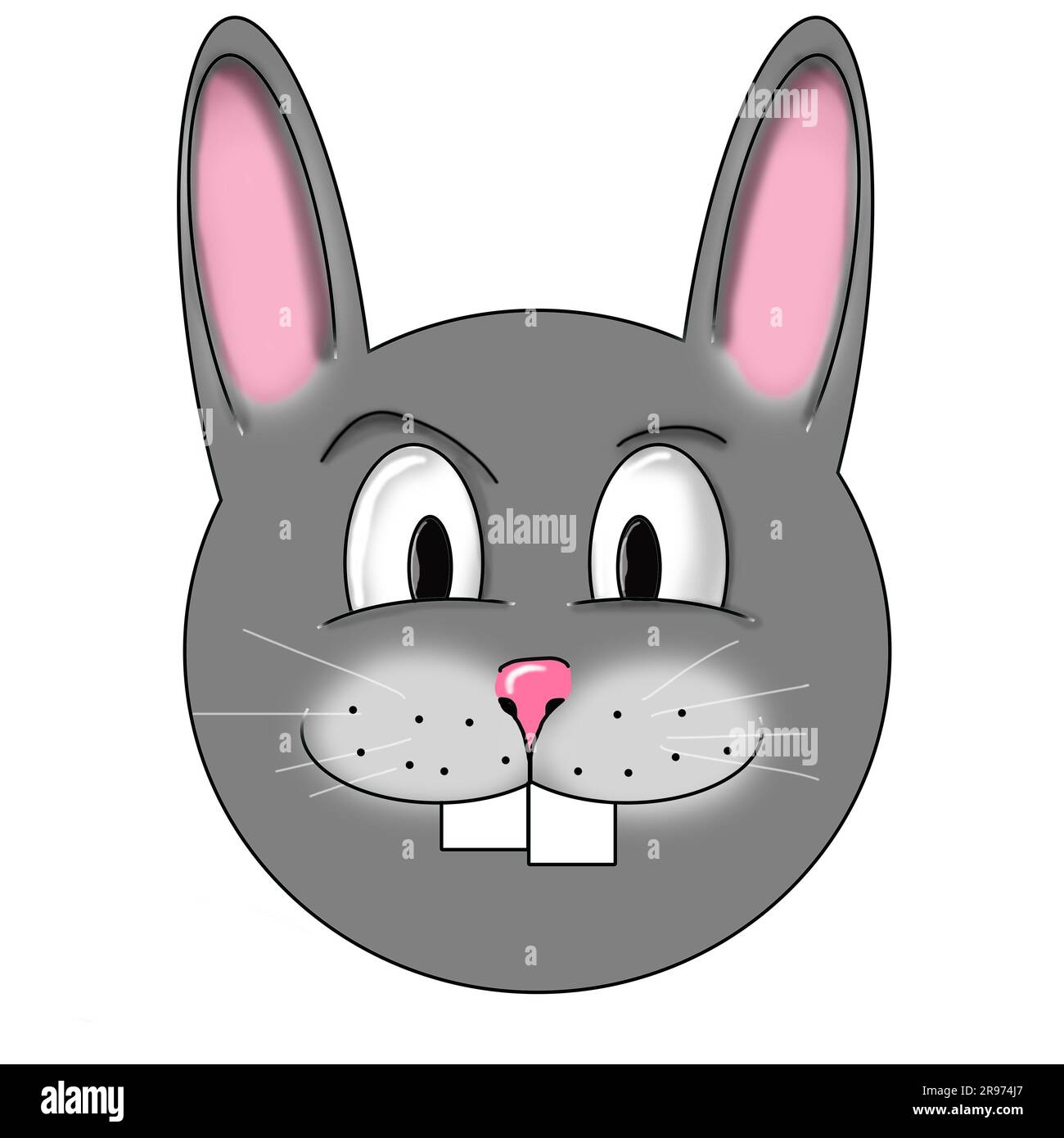 Cartoon rabbit face hi-res stock photography and images - Alamy