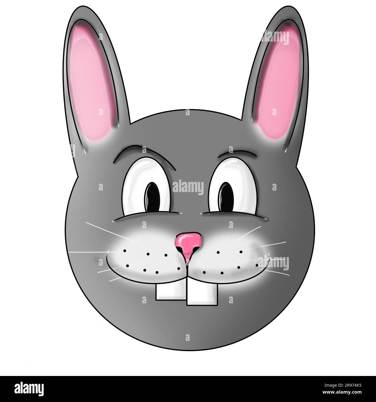 Cartoon rabbit face hi-res stock photography and images - Alamy