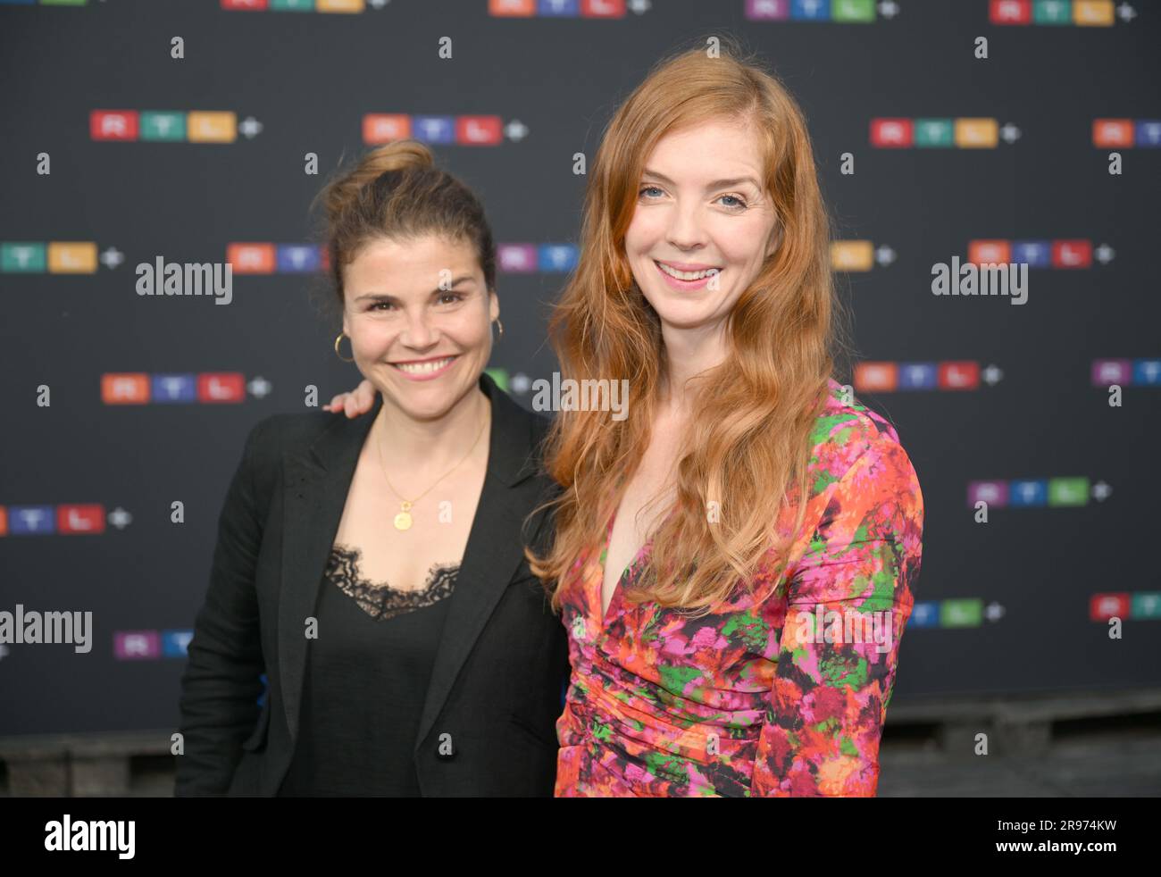 Munich, Germany. 24th June, 2023. Actresses Katharina Wackernagel (l ...