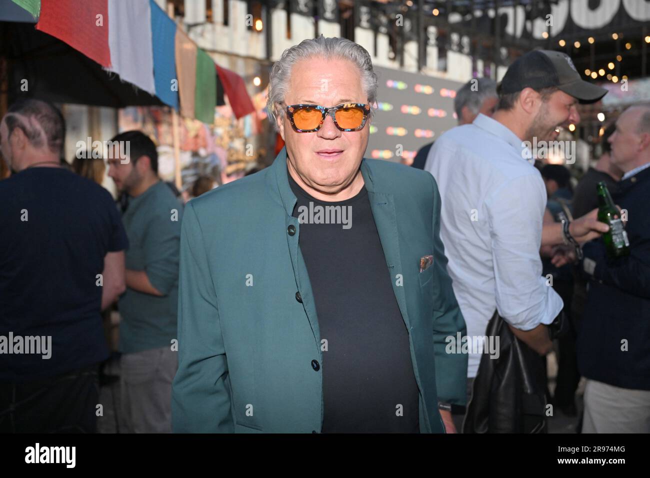 Munich, Germany. 24th June, 2023. Actor Michael Brandner celebrates at ...
