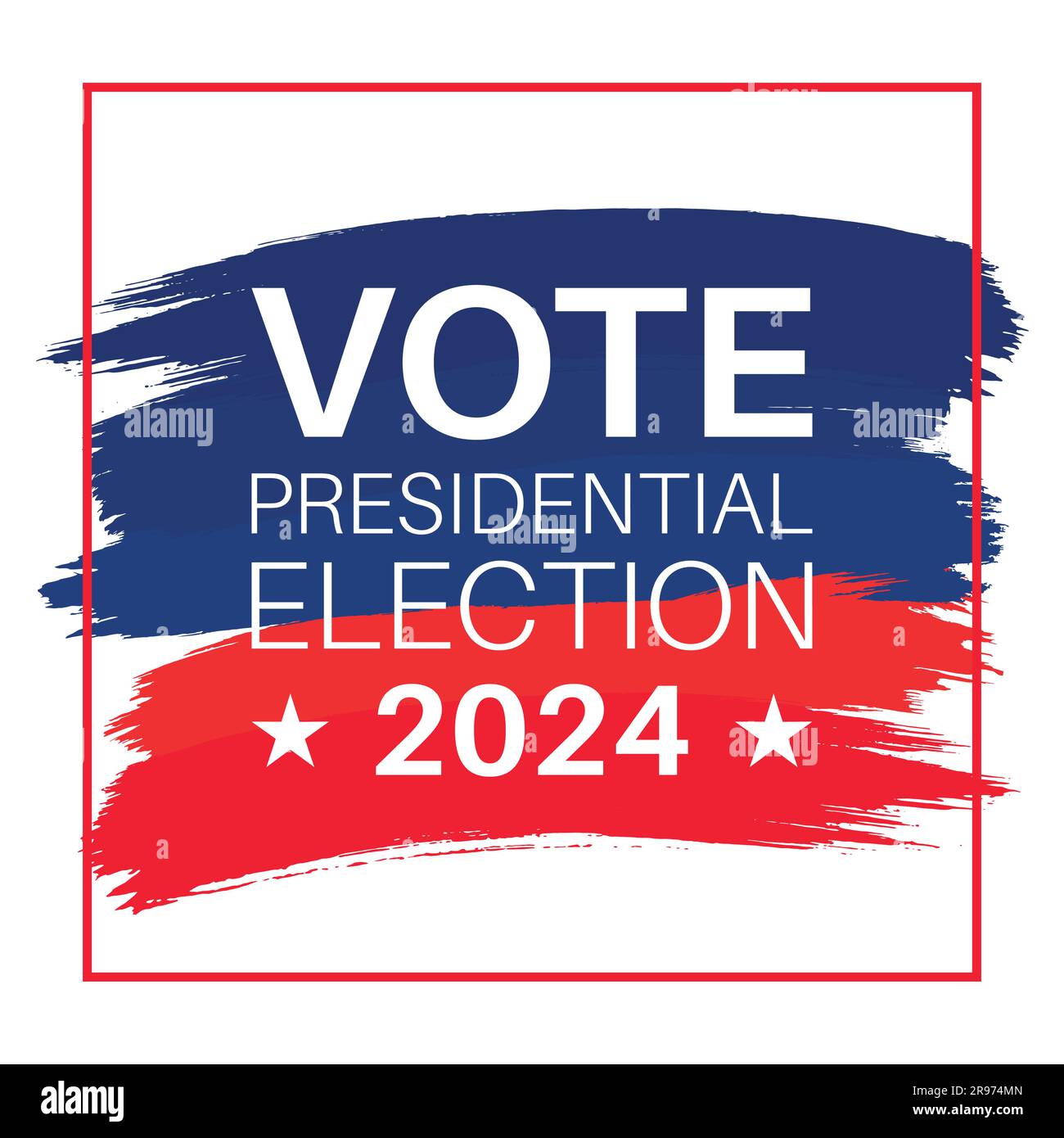 Campaign poster election president Cut Out Stock Images & Pictures - Alamy