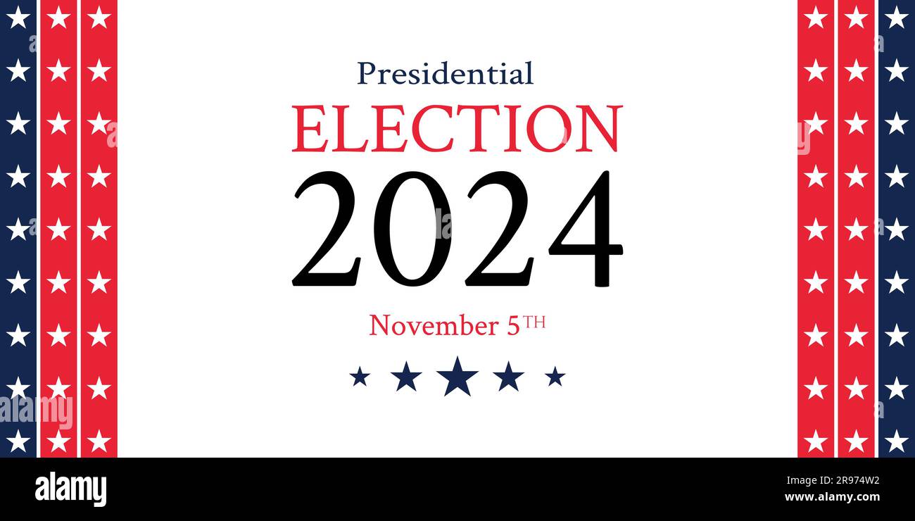 USA election 2024 vector background Stock Vector Image & Art - Alamy