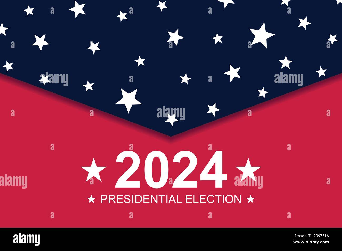 USA election 2024 vector background Stock Vector Image & Art - Alamy