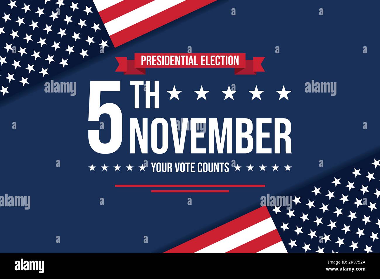 USA election 2024 vector background Stock Vector Image & Art - Alamy