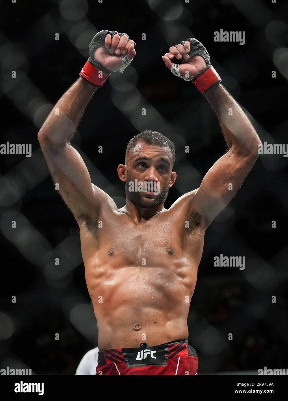 Jai Herbert during the UFC Fight Night event at the O2, London, England ...